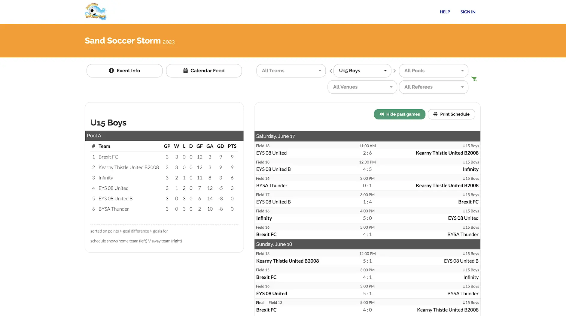 League & Tournament Schedule Generator | LeagueLobster